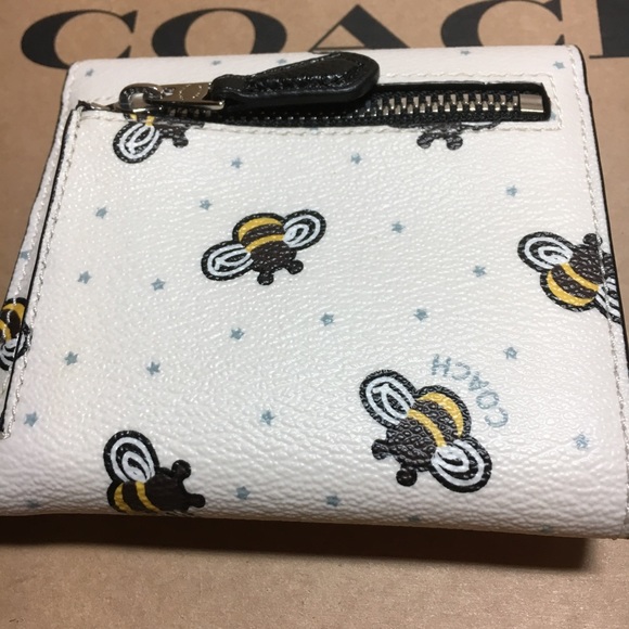 Coach | Bags | Coach Bumble Bee Small Wallet | Poshmark